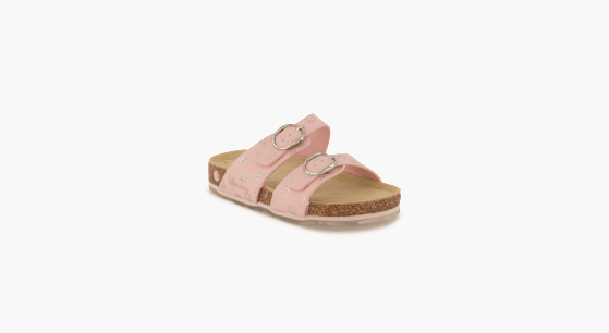 elefanten Offener Hausschuh Pink