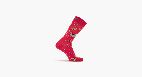 Happy Socks Socken Rot