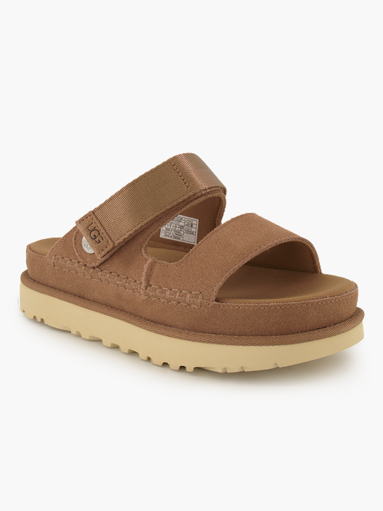 UGG GOLDENSTAR Pantolette Braun